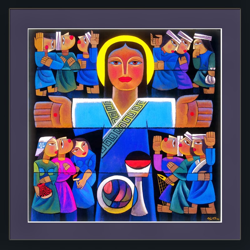 Consol'Artes: He Qi : partager la paix de l’Evangile à travers l’art.