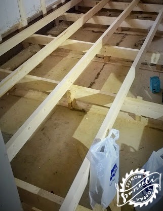 Rossipohjaisen talon alapohjan hyvä rakenne. - Siskonpaneelisoppaa