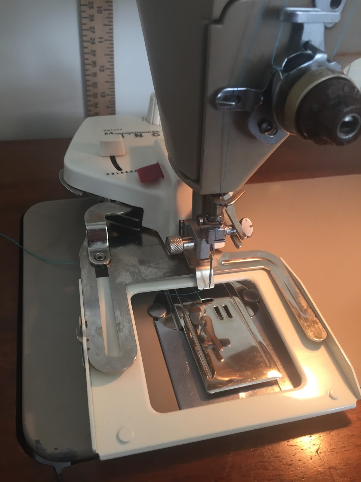 Reclaimed Stitches: More Fun with Singer Deluxe Monogrammer