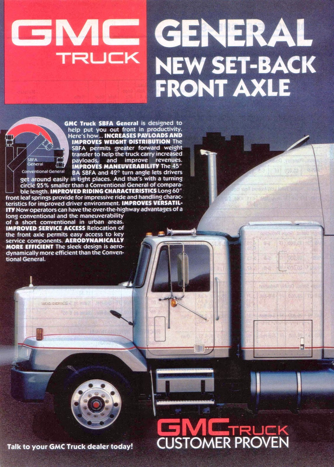 DIECIOCHO RUEDAS: GMC GENERAL EL ÚLTIMO CONVENCIONAL AERODINÁMICO DE ...