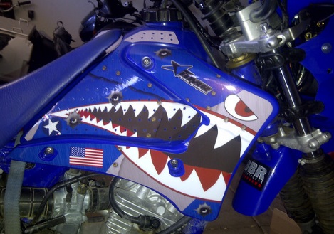 Yamaha TTR 125 Plastics Kit Modification Ideas - Yamaha Old Bikes List