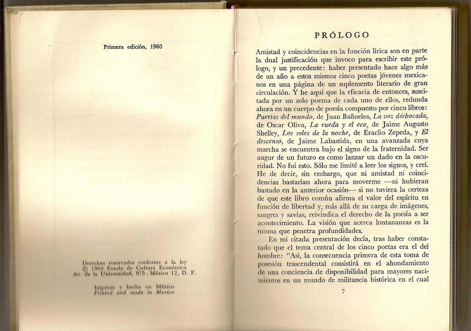 Galería de Hallazgos: J. Bañuelos, O. Oliva, J. A. Shelley, E. Zepeda ...