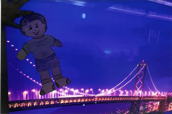 Flat Stanley Around the World!: Chloe's Flat Stanley Goes to California!