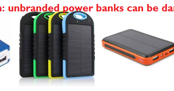 How do I spot a fake power bank?