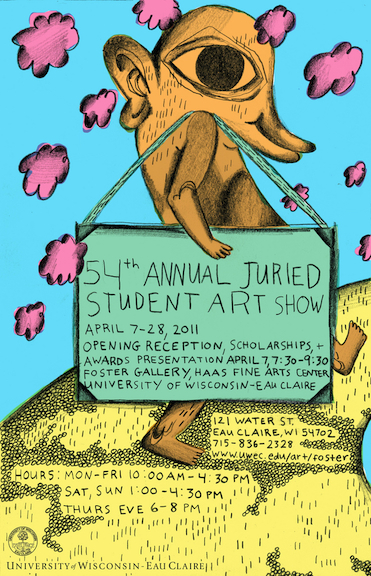 Flyer Goodness: Hand-Drawn Flyers & Illustrations by Art Student ...