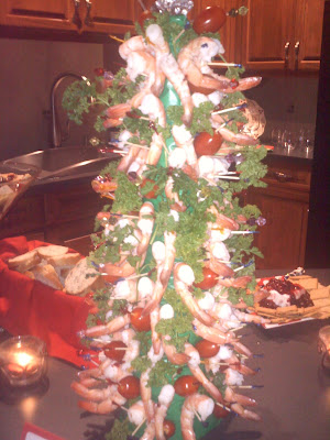 You Go Girl!: Shrimp Christmas Tree