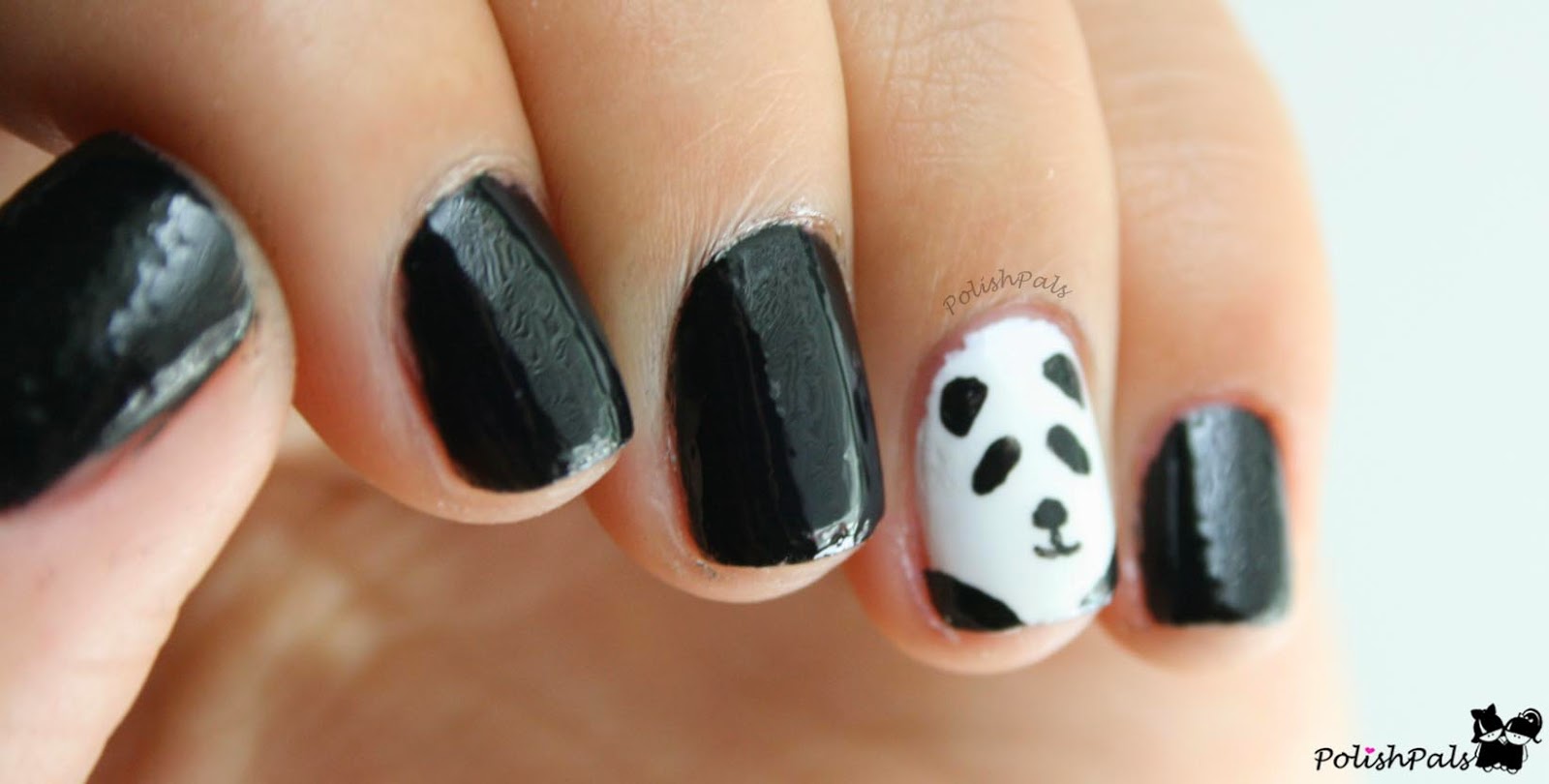 Polish Pals: Simplistic Panda (+ Tutorial)
