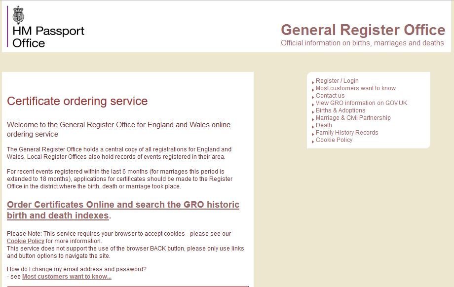 MCGG and Let's Talk...Genealogy: GRO Launches New Online Vital Indexes ...