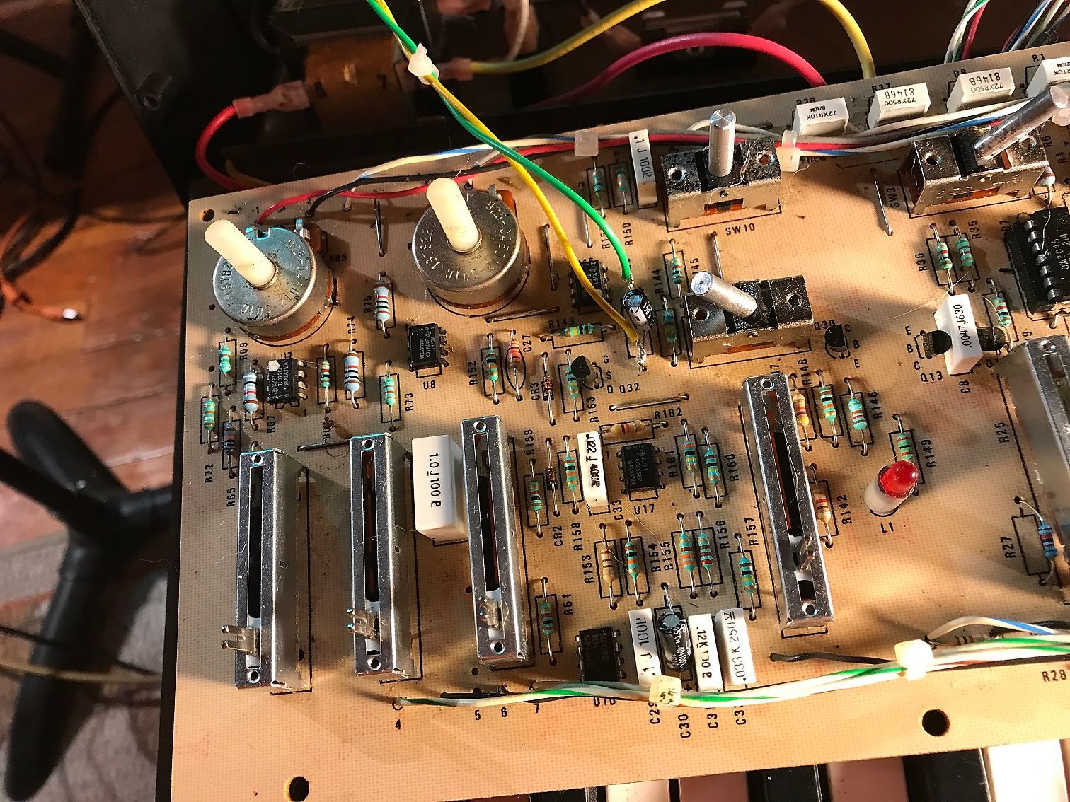 MATRIXSYNTH: Moog Realistic Concertmate MG-1 refurbished/modded