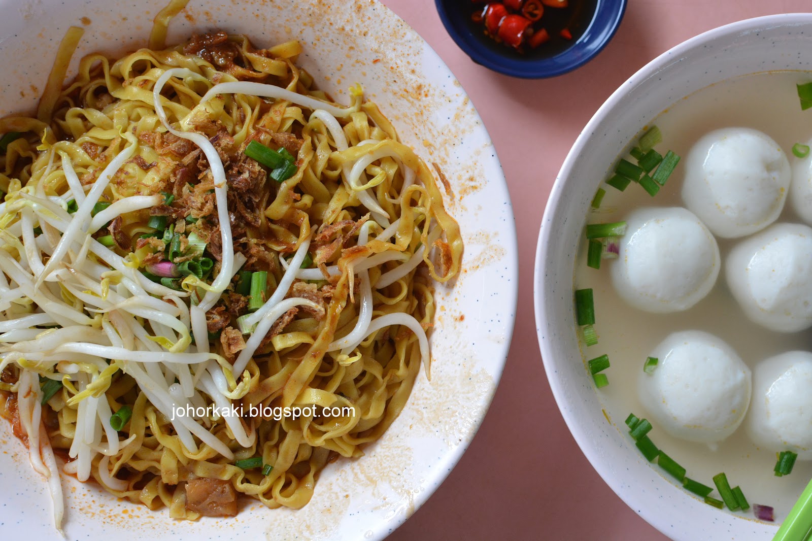 Xiang Xiang Fish Ball Noodles Chong Pang Singapore 香香鱼圆面 |Tony Johor ...