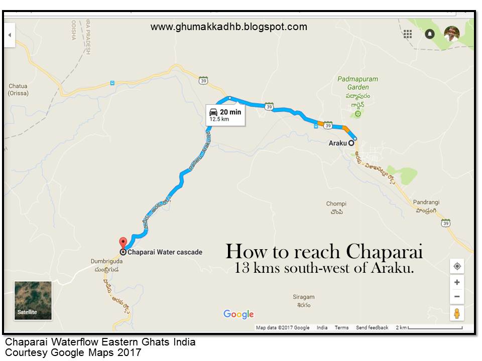 Ghumakkad Harsh: Chaparai Water Cascade Araku