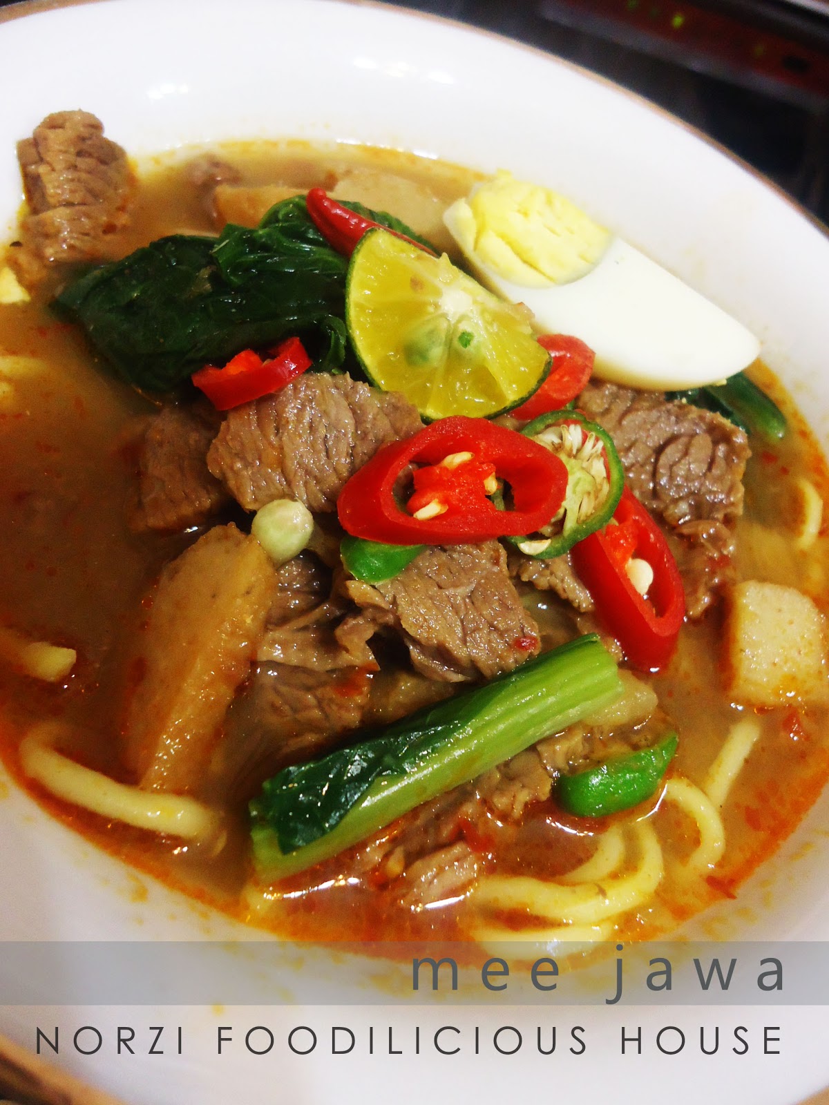 NORZI FOODILICIOUS HOUSE: RESEPI : MEE JAWA