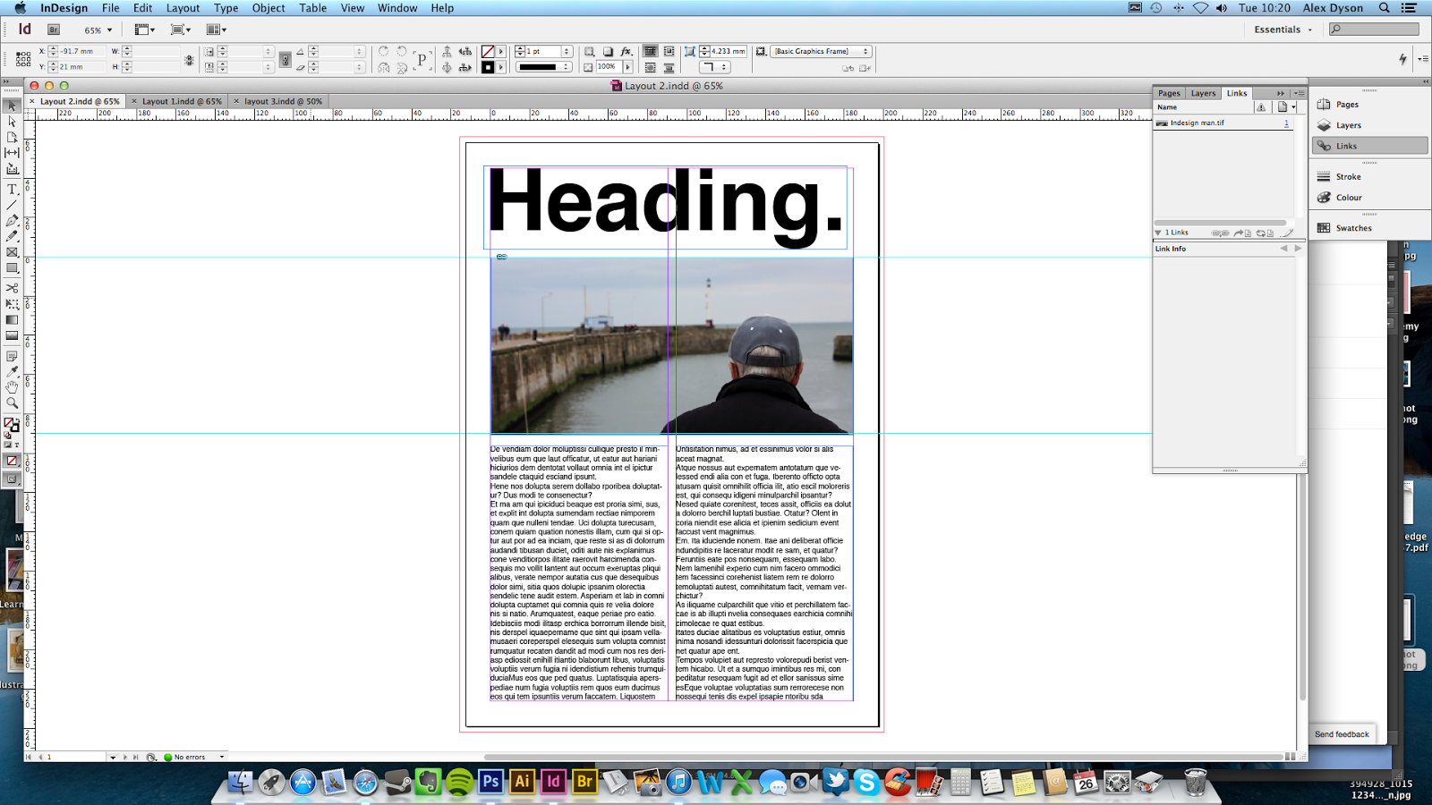 OUGD404 - Design Principles - Visual Literacy - Grids and Layout | Alex ...