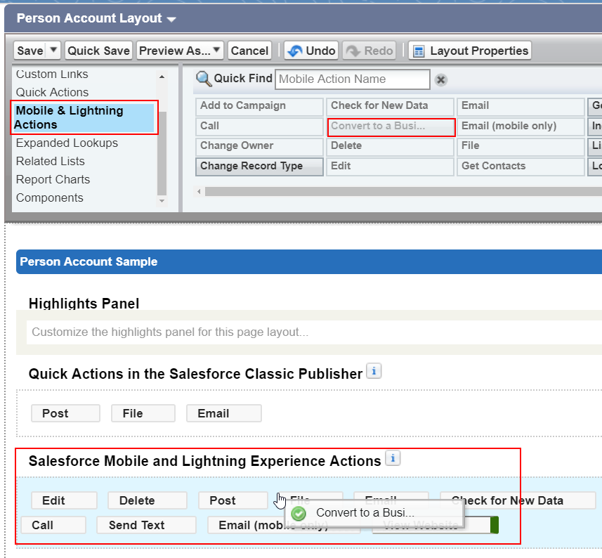Force The Cloud: Convert a Person Account to a Business Account with a Flow