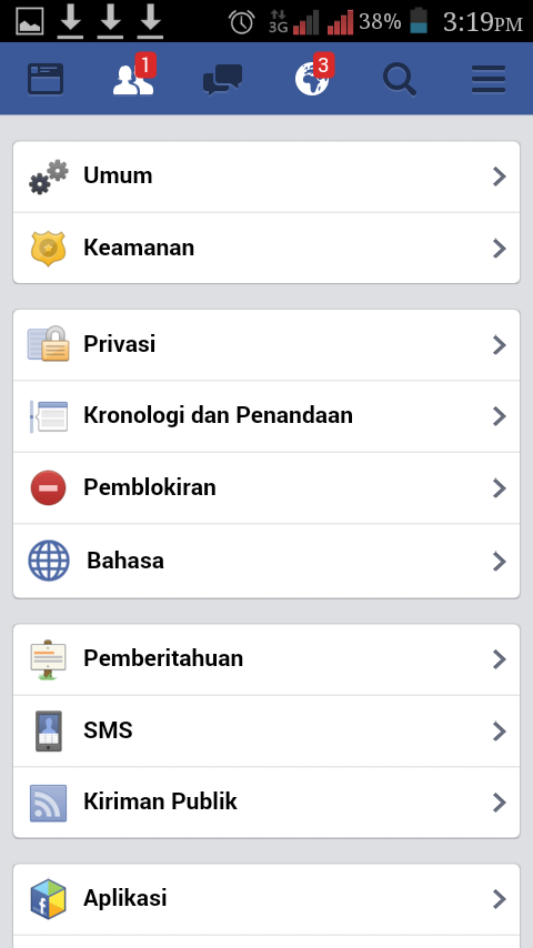Cara berhenti menerima sms dari 32665 pemberitahuan facebook ~ Lantera ...