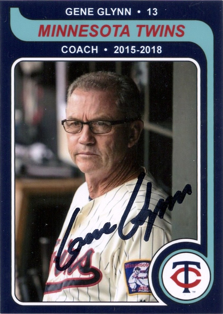 Minnesota Sports Autograph Project: GENE GLYNN