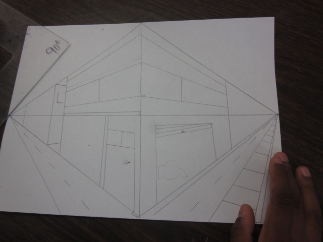 The Lenkerville Art Room: Wednesday Works - Two-point Perspective with ...