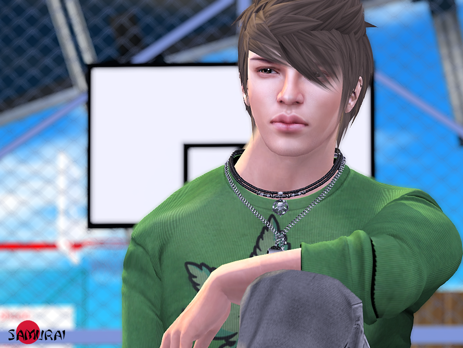 Samurai HQ SKIN (Second Life): December 2013