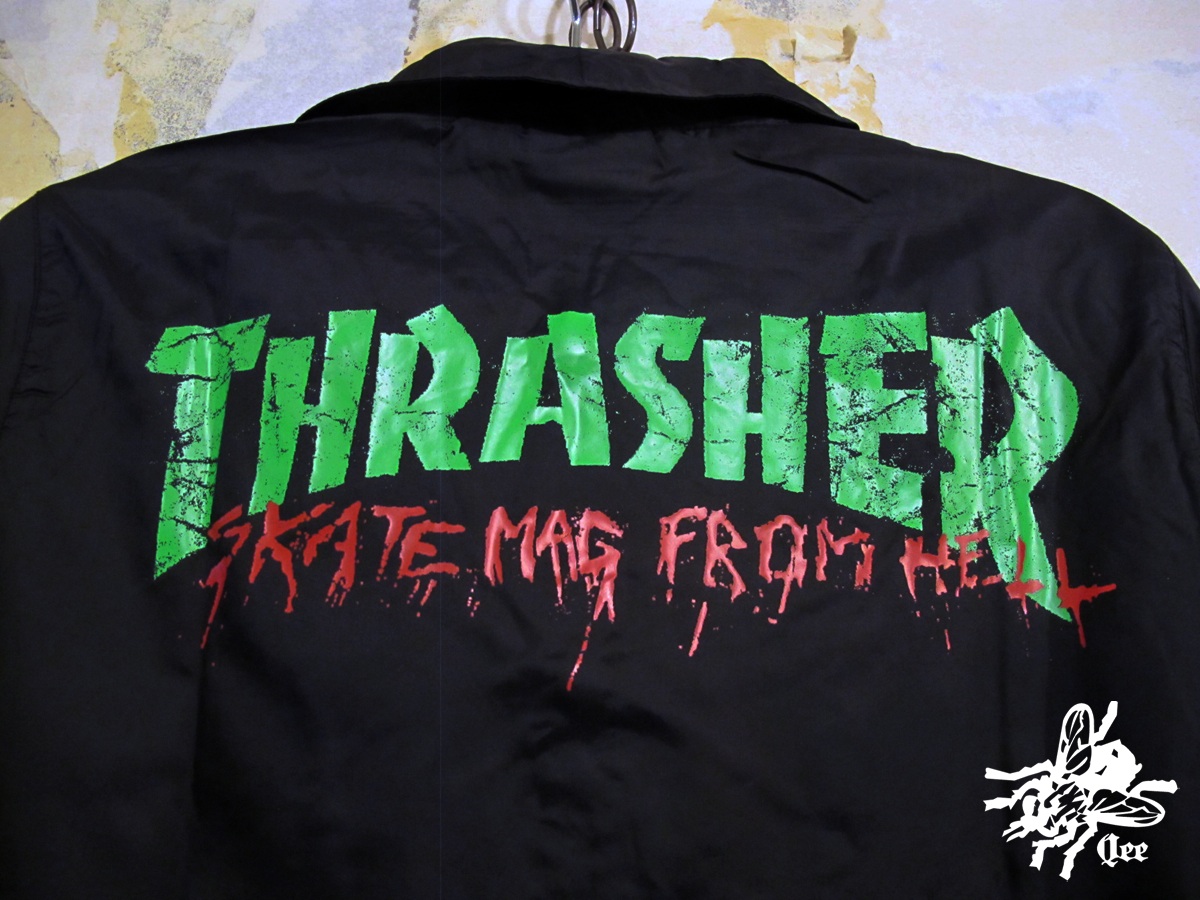 【QEE BLOG】: THRASHER COACH JACKET