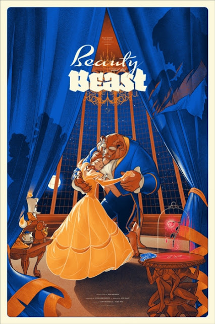 Ilustração: Cartazes dos filmes da Disney by Mondo ~ Own Mine