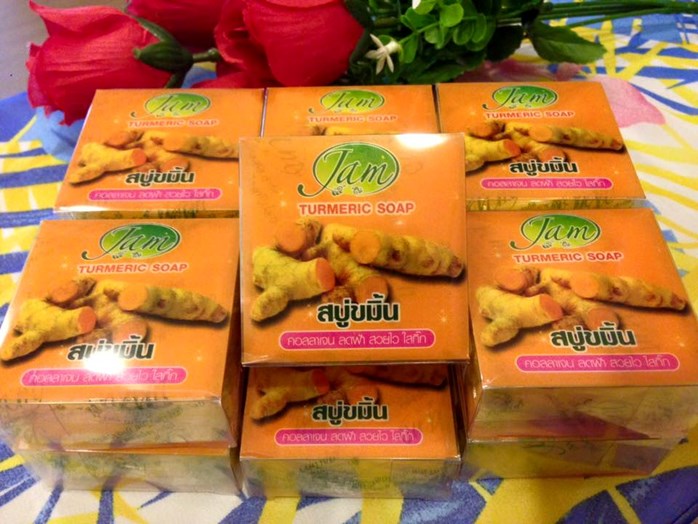 1Dozen Jam Turmeric Soap ~ Solehah Beauty Centre