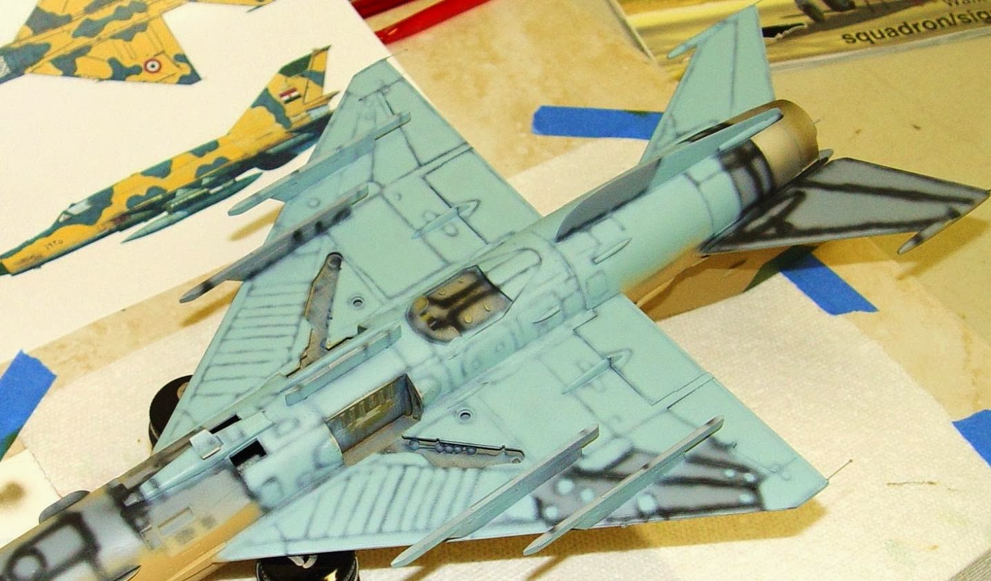 Ed Okun "Modeling Military History": Syrian MiG-21MF in 1973 Yom Kippur ...