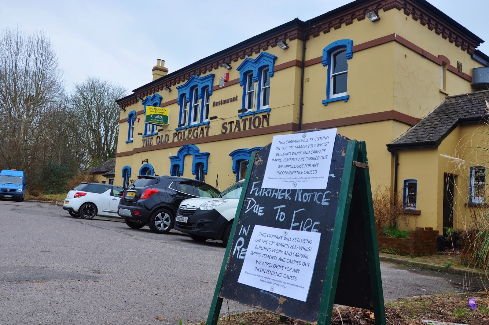 ND Photography : NO PARKING at the Old Polegate Station