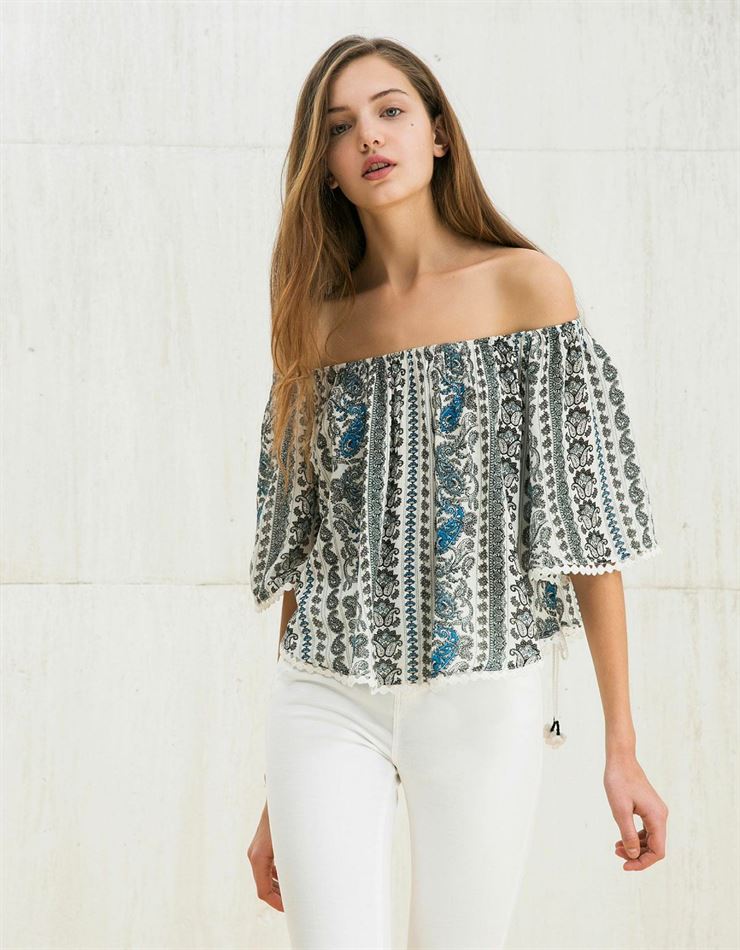 Ropa Bershka sin hombros ¡el verano se hace sentir!