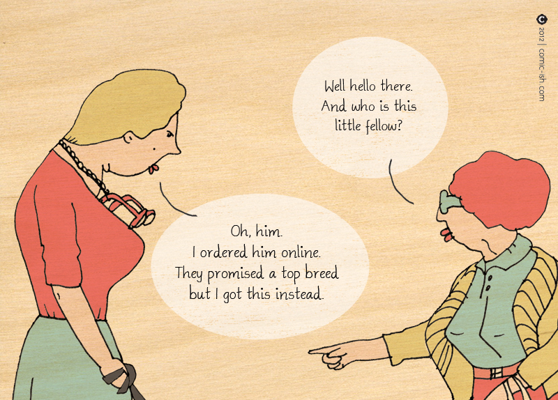 COMIC-ISH | WORDS AND ILLUSTRATION WEB BOUTIQUE: DOMESTICATION
