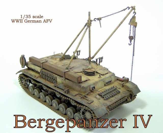 Gulumik Military Models: Bergepanzer IV 1/35 Trumpeter - Gallery