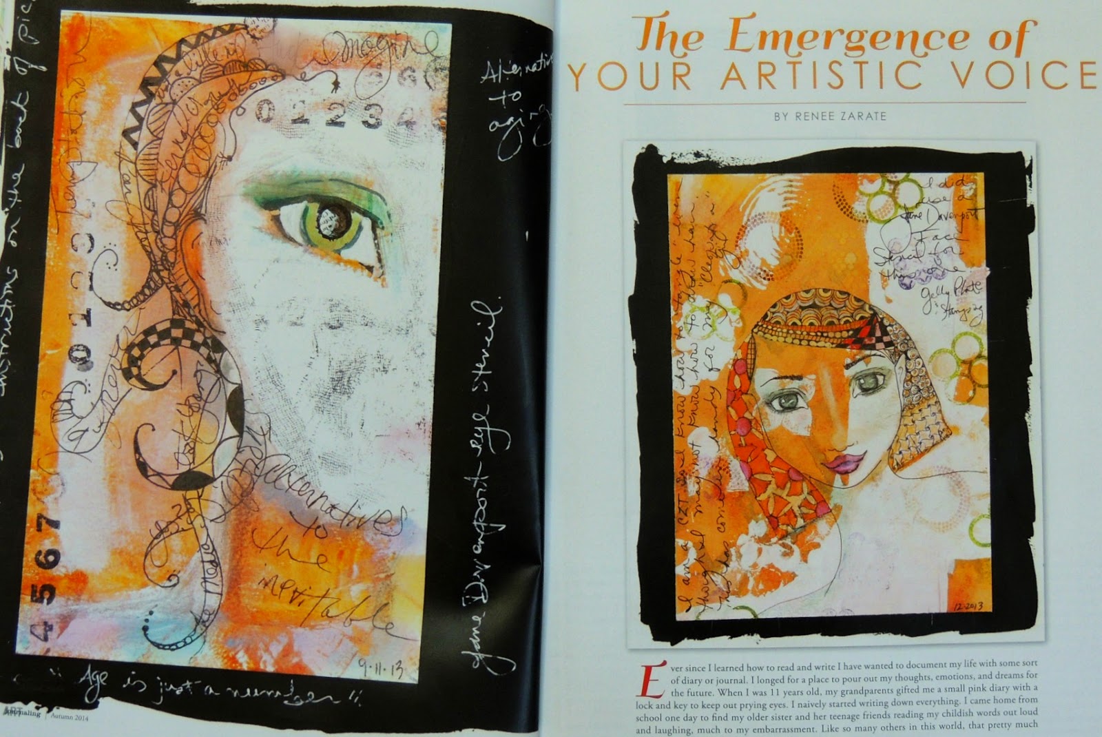 Bolton House: I have an article published in Art Journaling Magazine!
