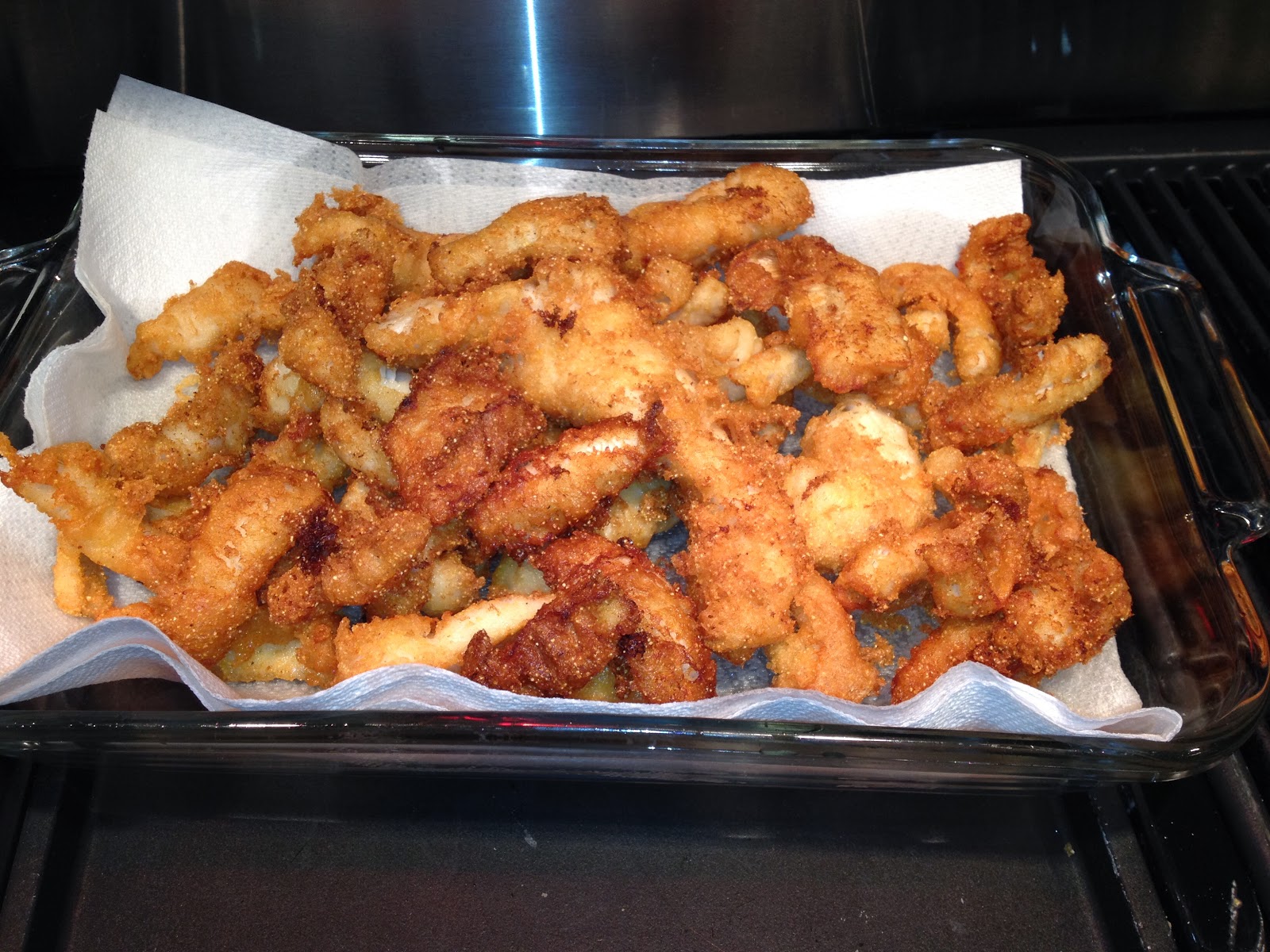 A Day in the Life on the Farm: Frozen and Fried Fish