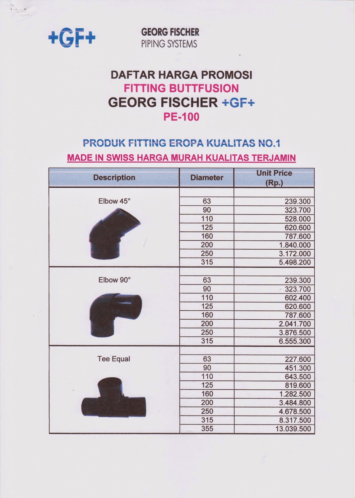Inspirasi 40+ Harga Fitting Pipa Besi 2020