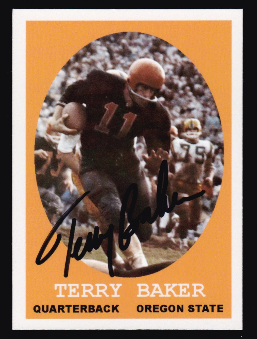 GoldenAgeCardCompany: Terry Baker 1962 Heisman Trophy Winner and ...