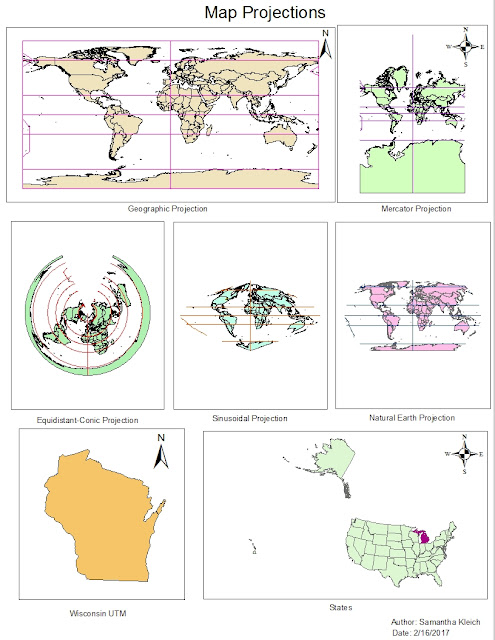 UWEC Geography 335 GIS 1: GIS 1 Lab 1