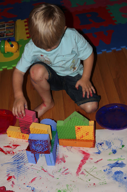 Momma's Fun World: Texture block painting