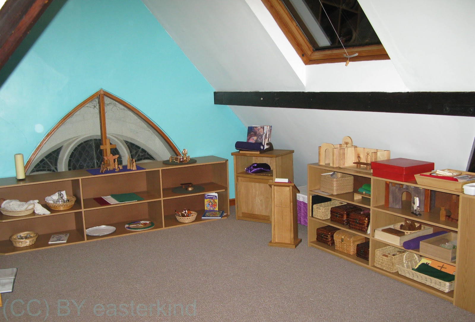Wonderful in an Easter kind of way: making do - your Godly Play room