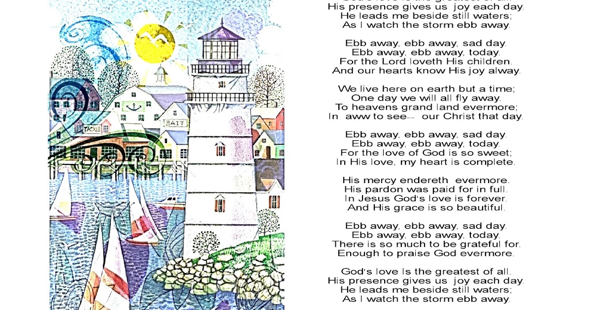 Treasure Box Poetry And Praise: Ebb Away Ebb Away