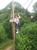 Life with Chickenruby: Walking in the tree tops at Celtic Manor, Newport