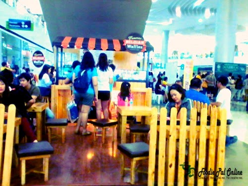 The Famous Belgian Waffles at SM ANNEX | DAVAO FOODIE ONLINE