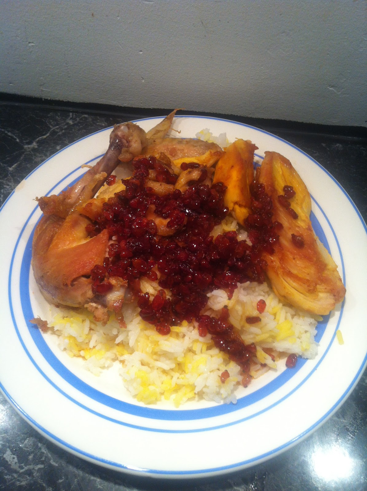 Mat & recept : Persisk Kyckling med ris