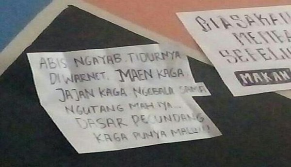 14 Gambar Lucu Dan Unik Pengumuman Yang Ada Di Warung Internet - Meme ...