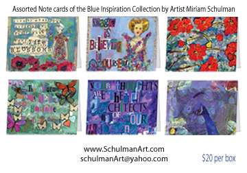 Inspirational Art Calendars and Note Card Sets - Miriam Schulman ...