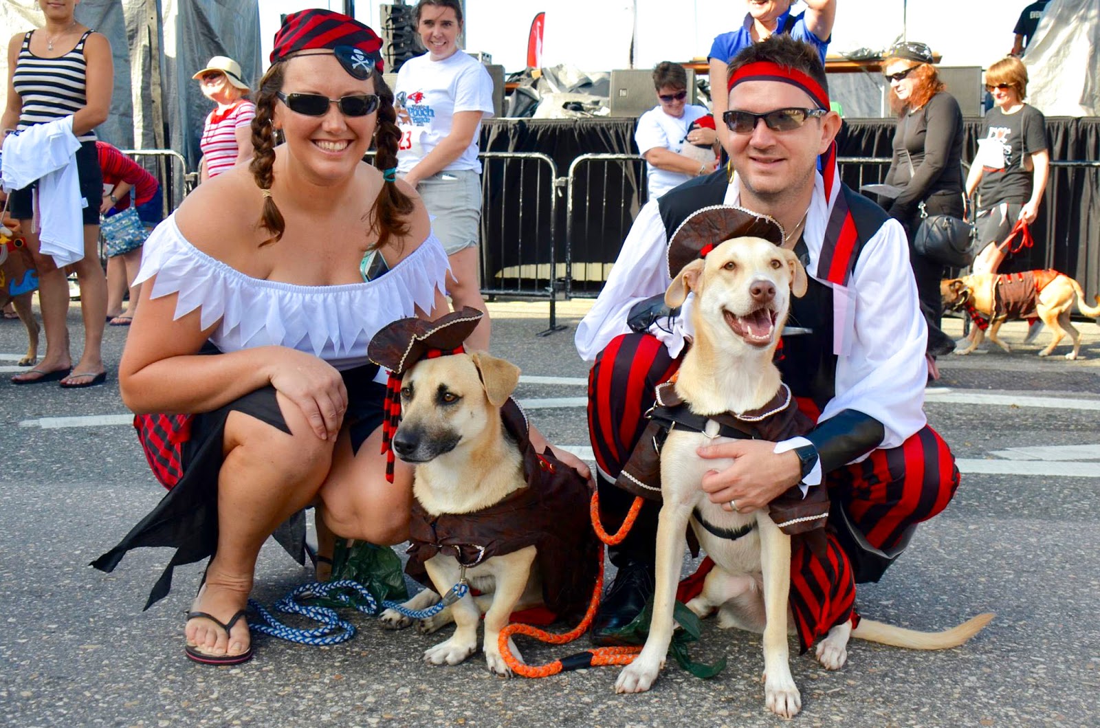 SILVER SANDS: Pirates Week 2016: The Pirates Pooch Parade!