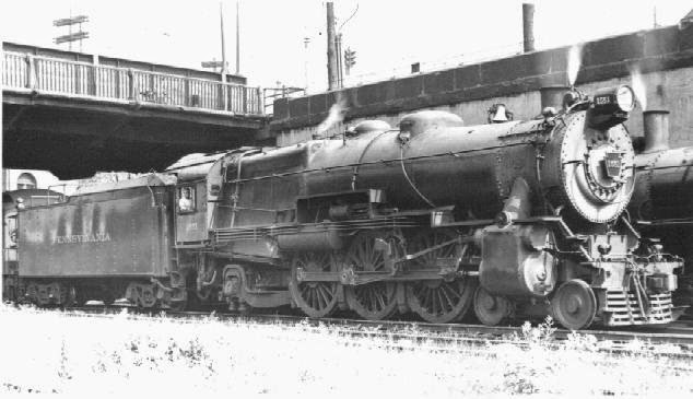 Eddie's Rail Fan Page: Pennsylvania Railroad K4s Class 4-6-2 Pacific ...