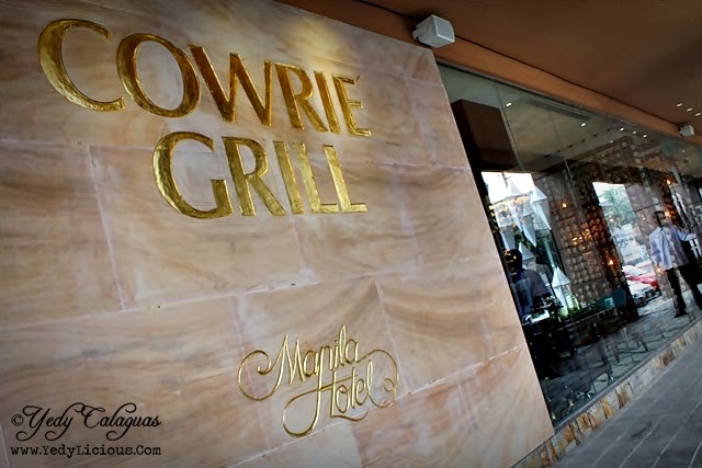 Cowrie Grill by Manila Hotel at Promenade Greenhills | YedyLicious ...