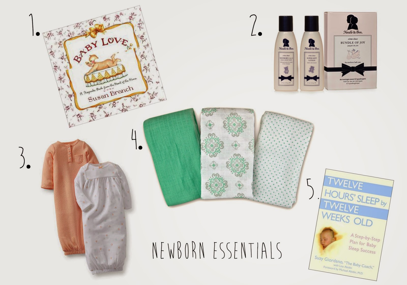 newborn picks. | the olive tree