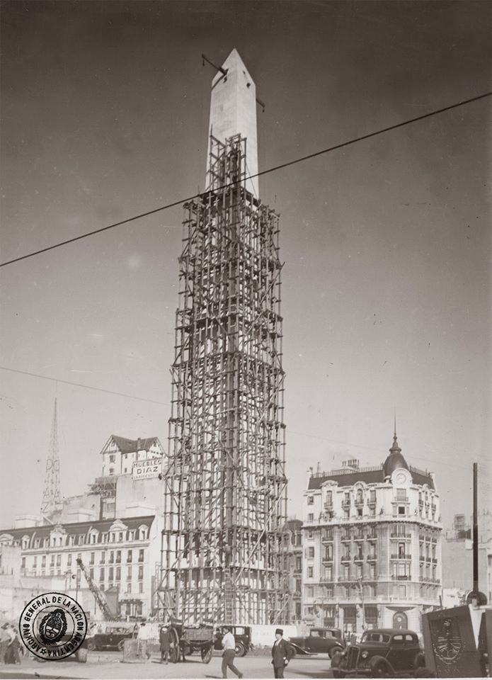 Efemérides. 23 de mayo de 1936: Se inaugura en Buenos Aires el Obelisco ...