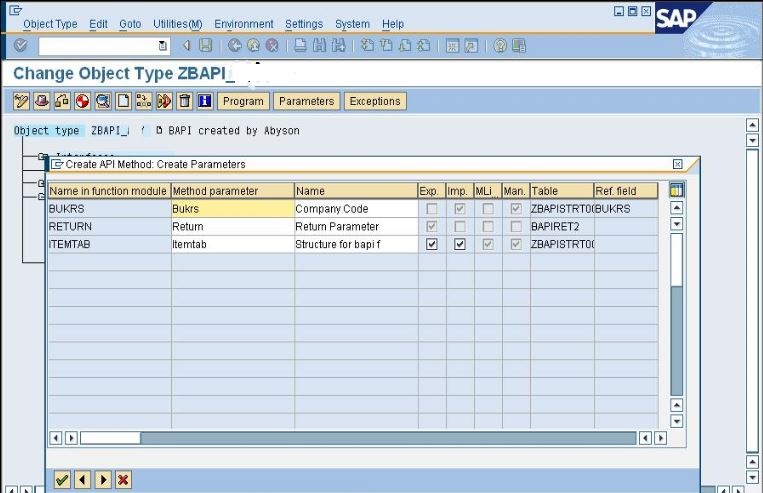 How to Create BAPI in SAP ABAP