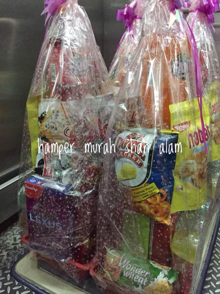 Jajan Borong Shah Alam: Tempahan hampers dari customer